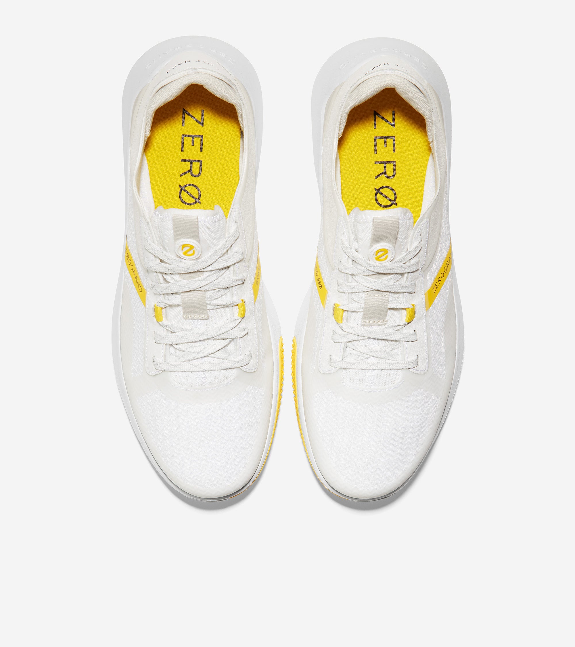Zerøgrand Winner Tennis Sneaker-C34008-WHITE/NIMBUS CLOUD/CYBER YELLOW ...
